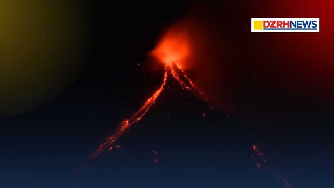 Mayon Volcano’s effusive eruption continues for 18th day; lava flows ...